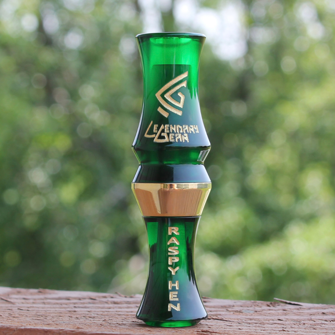 The Raspy Hen | Single Reed Duck Call | Legendary Gear USA